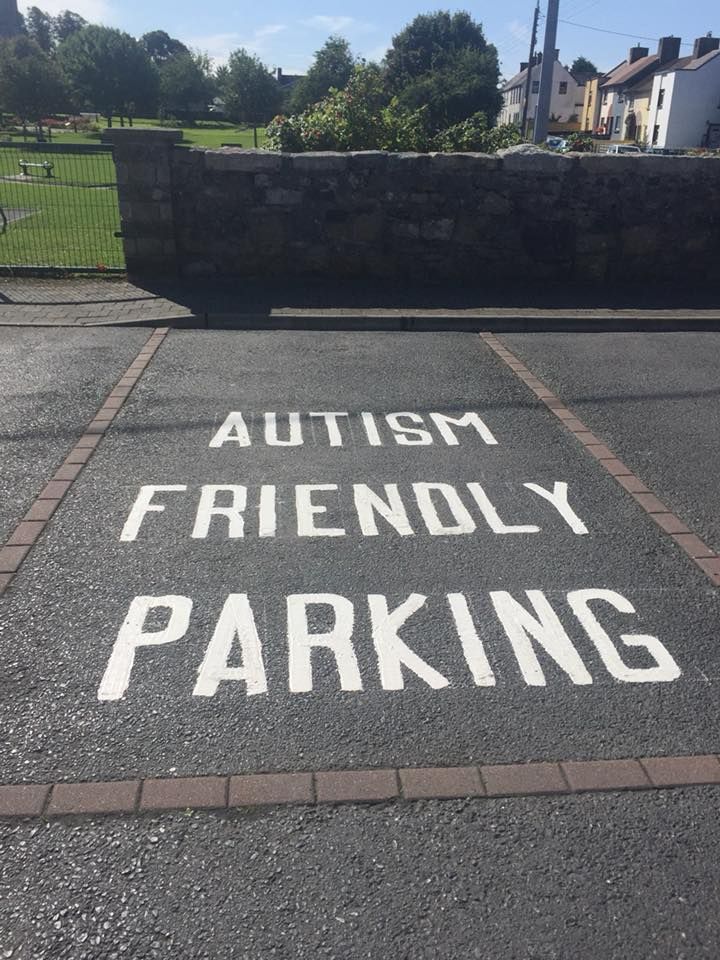 Autism Friendly Parking – A Is For Aoife Not Autism